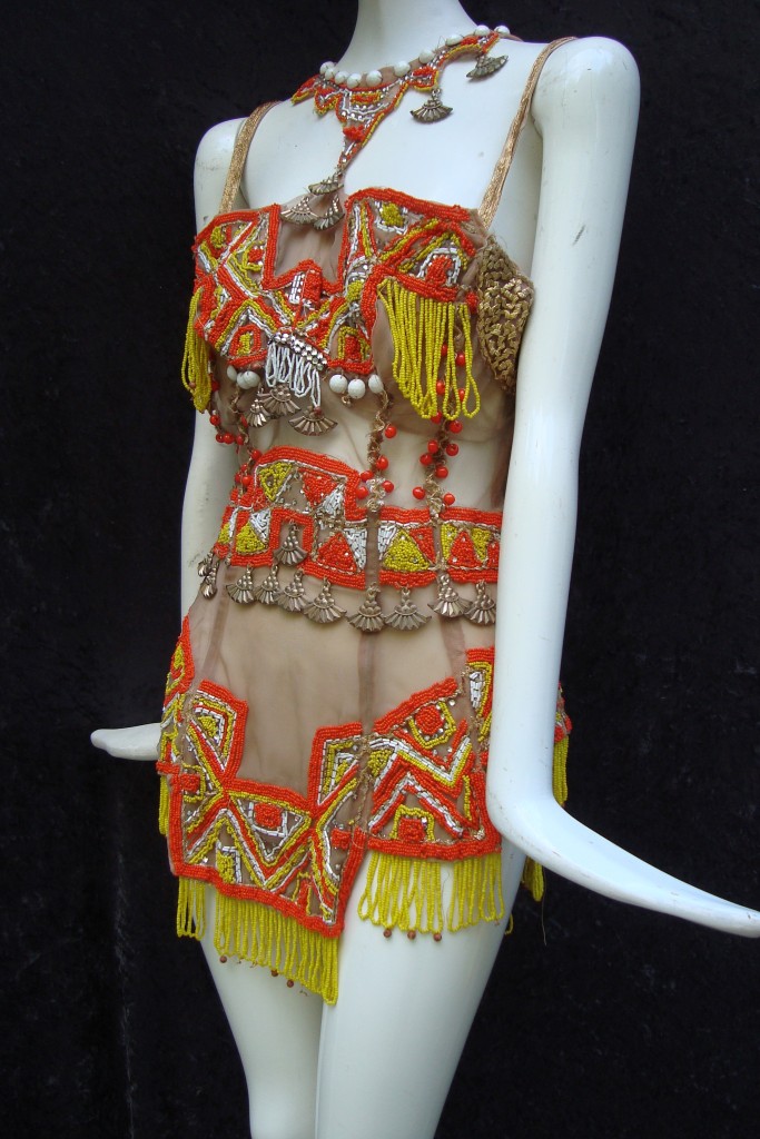 Take A Look About Vintage Showgirl Costume